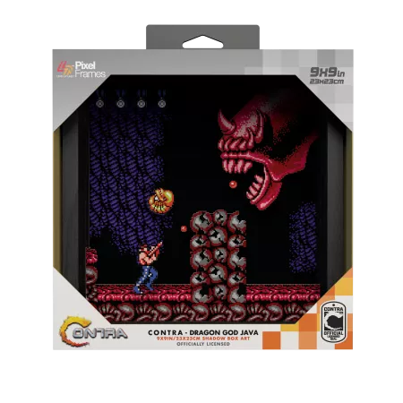 Contra Dragon God Java Pixel Frame 23x23cm