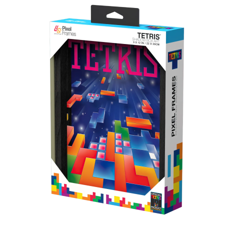 Tetris Pixel Frame 23x30cm