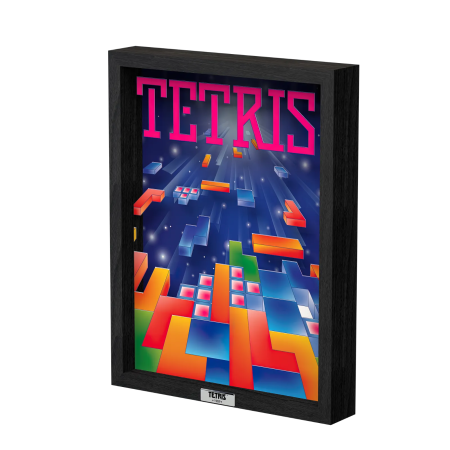 Tetris Pixel Frame 23x30cm
