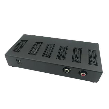 Mini Hydra Revised (Metal) - automatic 5x-SCART-Switcher