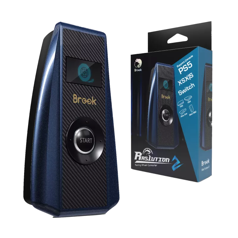 Ras1ution2 (Lenkrad-Converter für PS5/ Switch/Xbox Rennspiele)