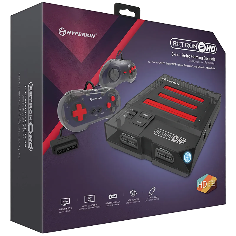 RetroN3 HD Gaming Console for SNES / NES / Genesis